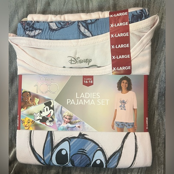 Disney | Intimates & Sleepwear | Disney Stitch Ladies Pajama Set | Poshmark